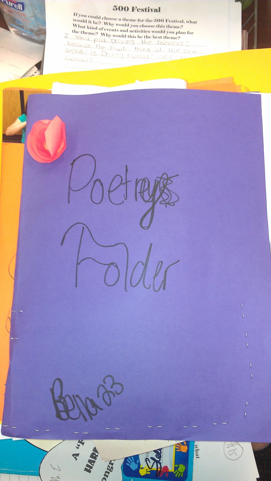 Mrs. Bushnell's 4th Grade: Poetry Portfolios