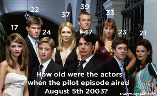 Everything The O.C. : The O.C. Fun Fact: How old were The O.C. actors ...