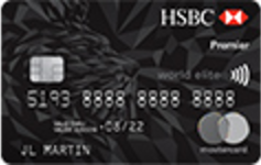 HSBC Premier World Elite MasterCard 简介 (Expried)