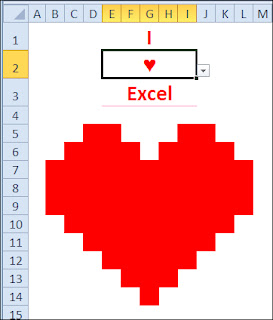 The Vantage Point: Happy Valentine's Day via Excel