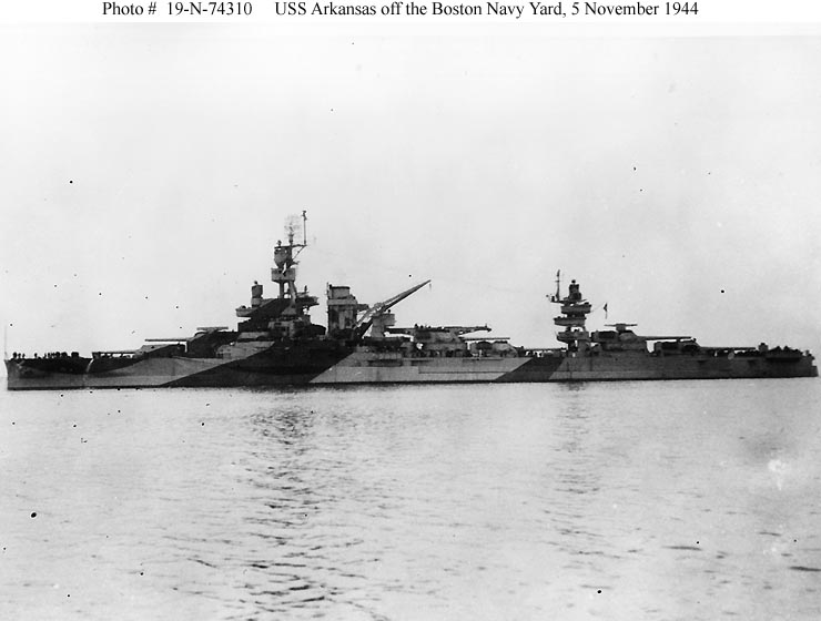 Naval Warfare: USS Arkansas (BB-33)