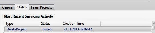 iladan: TFS: Error deleting Team Project