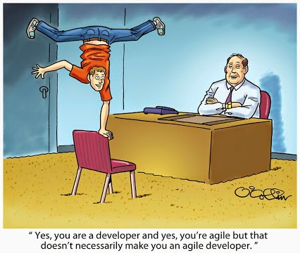 Agile Retrospective Cartoon