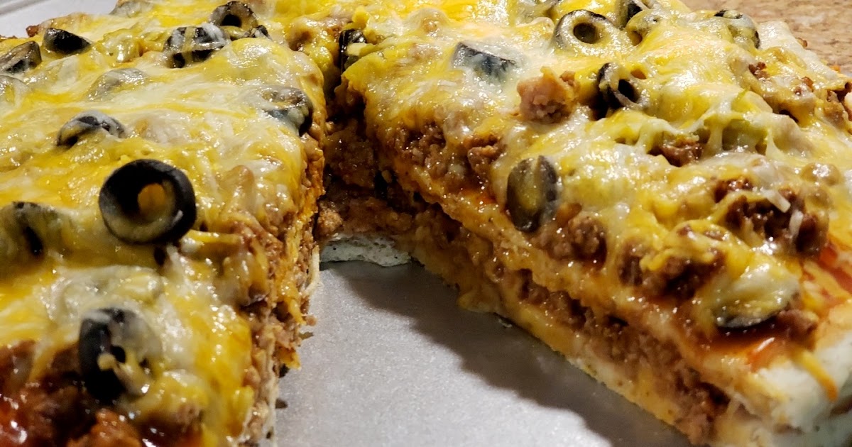 Double Stacked Mexican Pizza