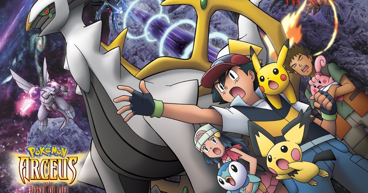 Pokémon movie 12: Arceus and the Jewel of Life In English Dubbed HD