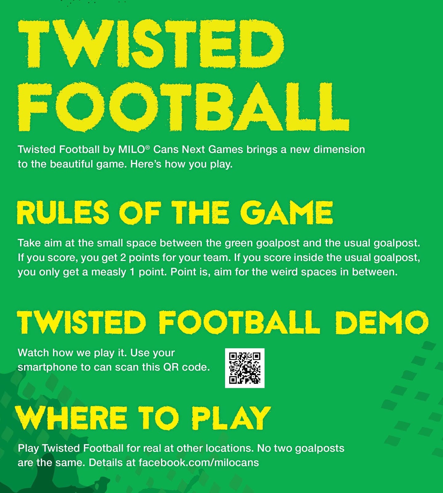 Win RM5,000 Cash & Prizes @ MILO Cans Twisted Football Design Contest Now!