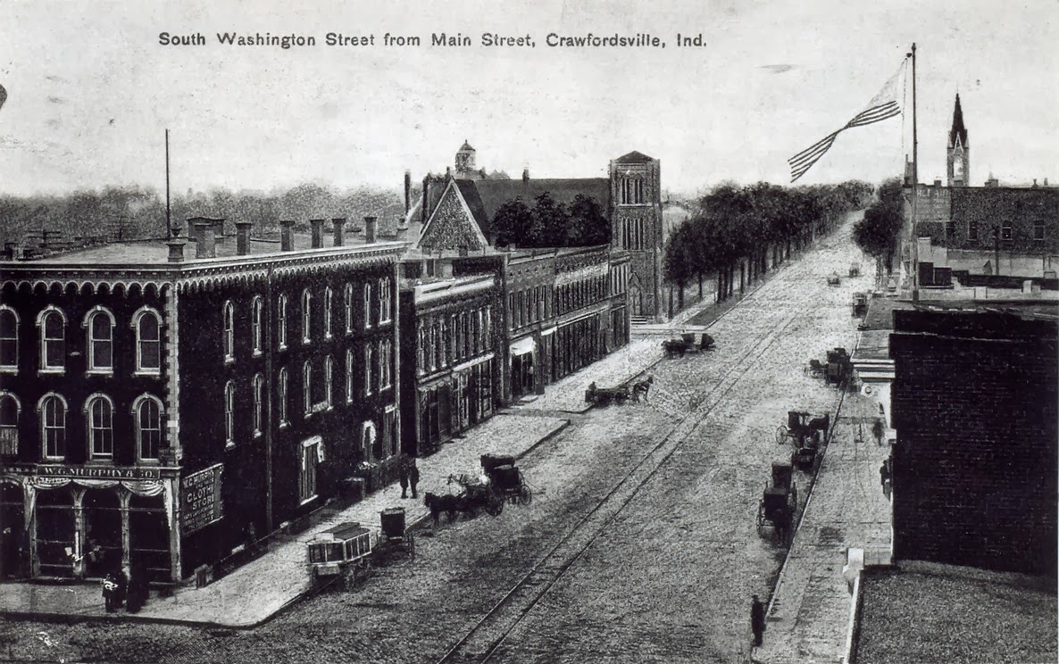 Local History @ CDPL: South Washington Street prior to automobiles