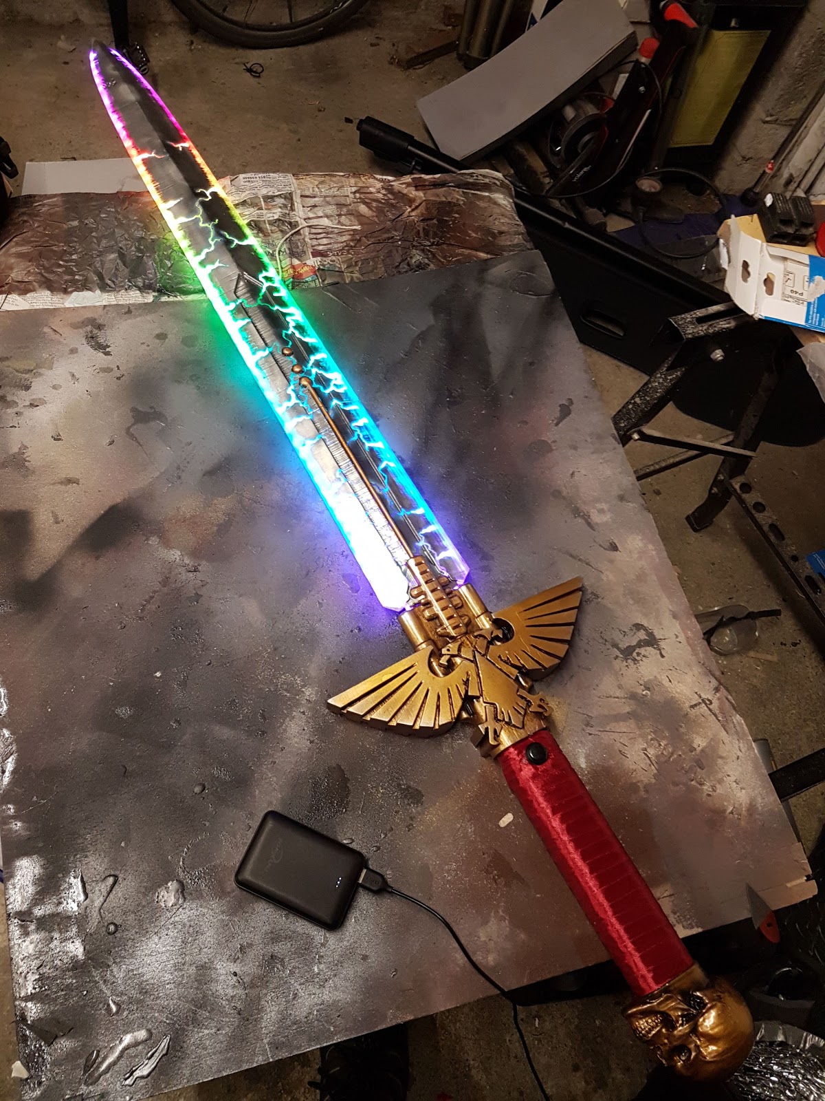 Weetobuilds: Making a Power Sword