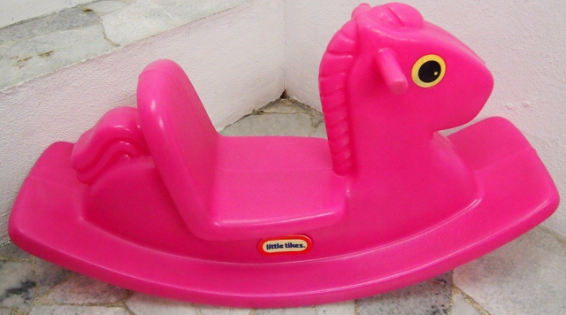 JuaiMurah: Little Tikes Pink Rocking Horse