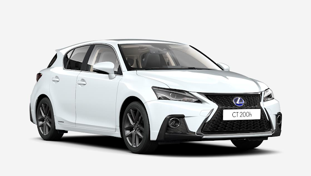 Lexus CT 200h Restylée (2017 à 2020) - Couleurs, code peinture