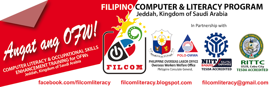 FILIPINO COMPUTER & LITERACY PROGRAM: IES Program