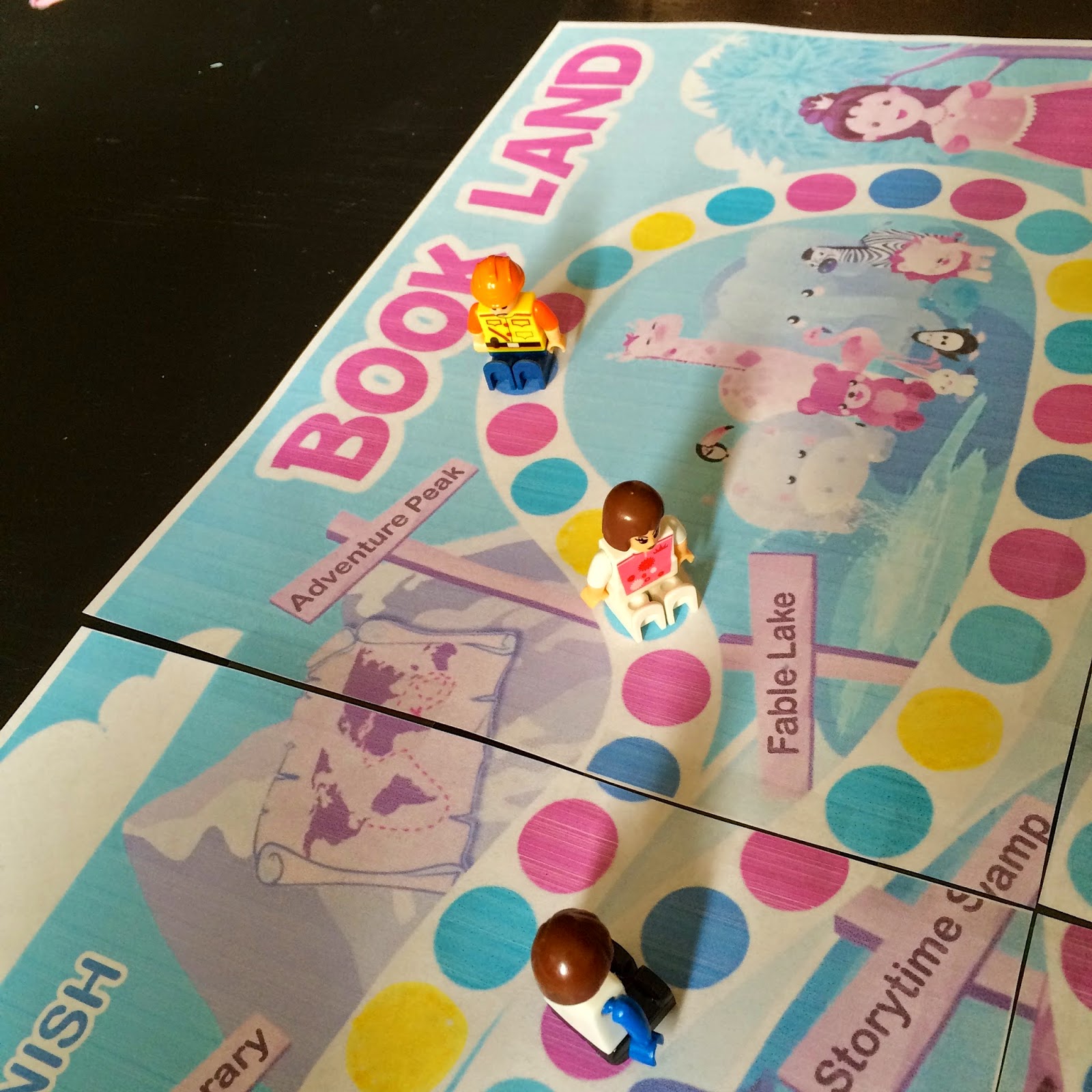 The Jacobs Journal: "Book Land" Sight Word Game