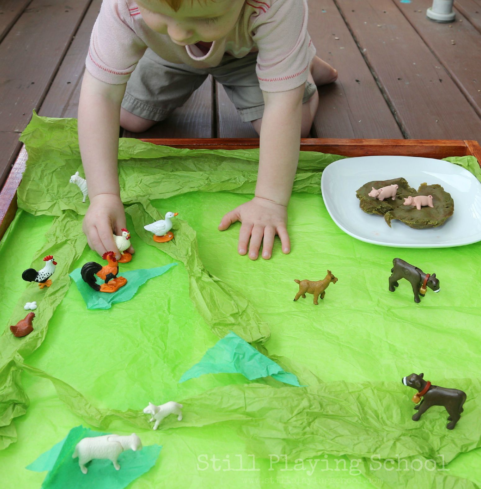 Big Red Barn Sensory Small World | Still Playing School