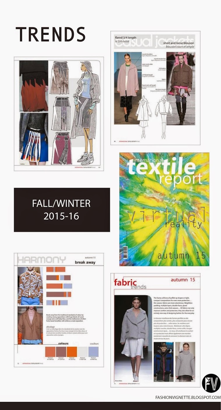 FASHION VIGNETTE: TRENDS // INTERNATIONAL TEXTILE REPORT - AUTUMN 2015