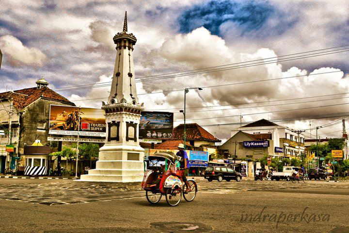 Most visited places in Yogyakarta: Tugu Yogyakarta
