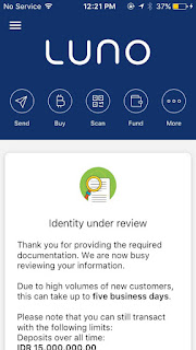 Mencoba Layanan Bitcoin dari Luno