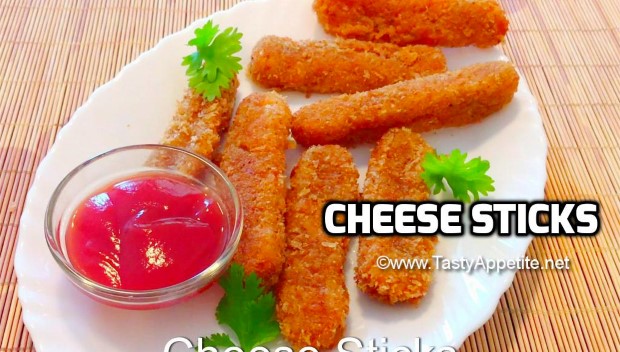 Cheese Sticks Recipe / Fried Cheese Sticks / Crispy Cheese Sticks ...