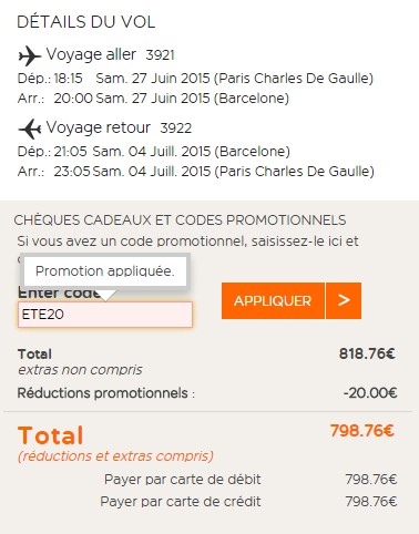 code promo easy jet - France news collections