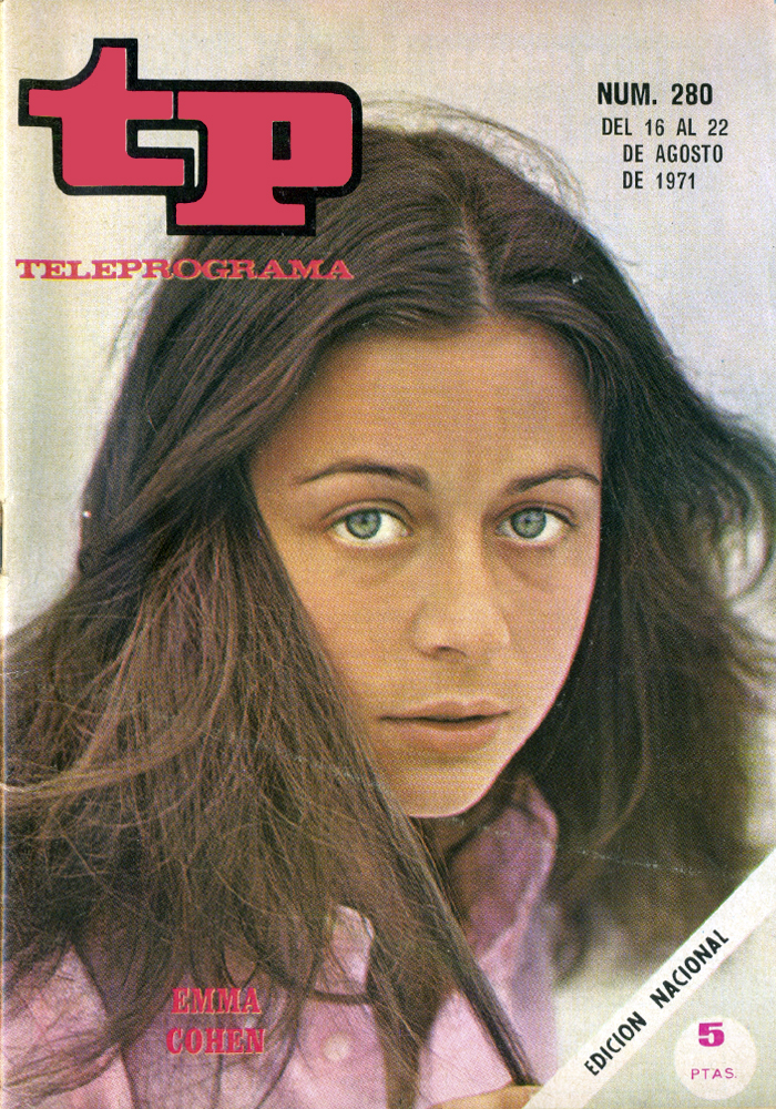 Gente en portada: Emma Cohen (1946-2016)