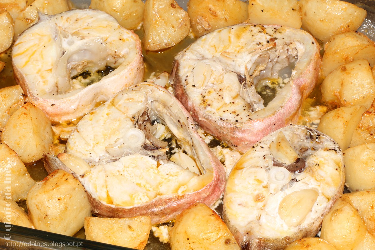 O diário da Inês: Maruca no forno com batatas