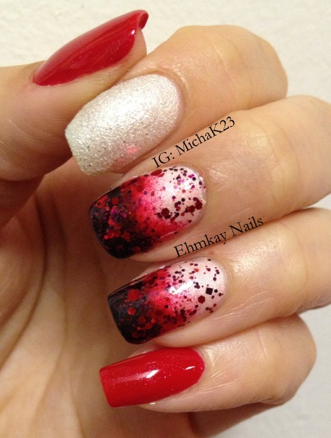 ehmkay nails: True Blood Inspired Nails for Tonight's Premiere