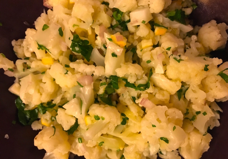 Good Stuff NW: Meyer Lemon Relish Makes Cauliflower Sing