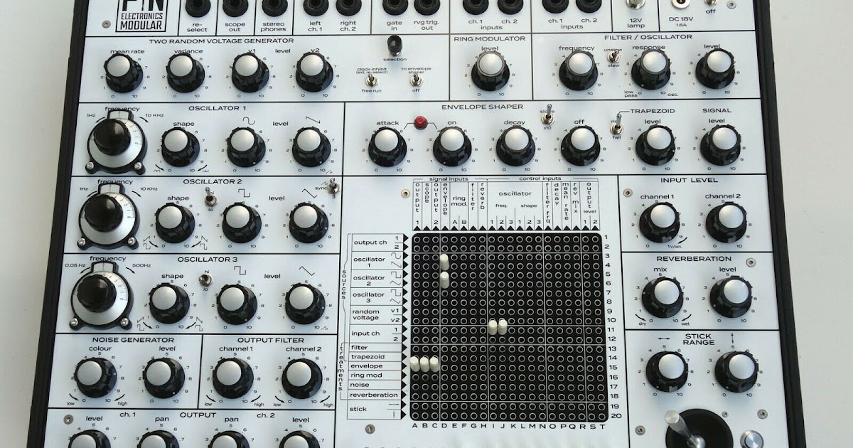 MATRIXSYNTH: Pin Electronics Portabella Modular Synthi