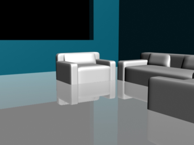 ILLCOMP 3D: MUESTRAS DE UNA SALA HECHA EN 3D