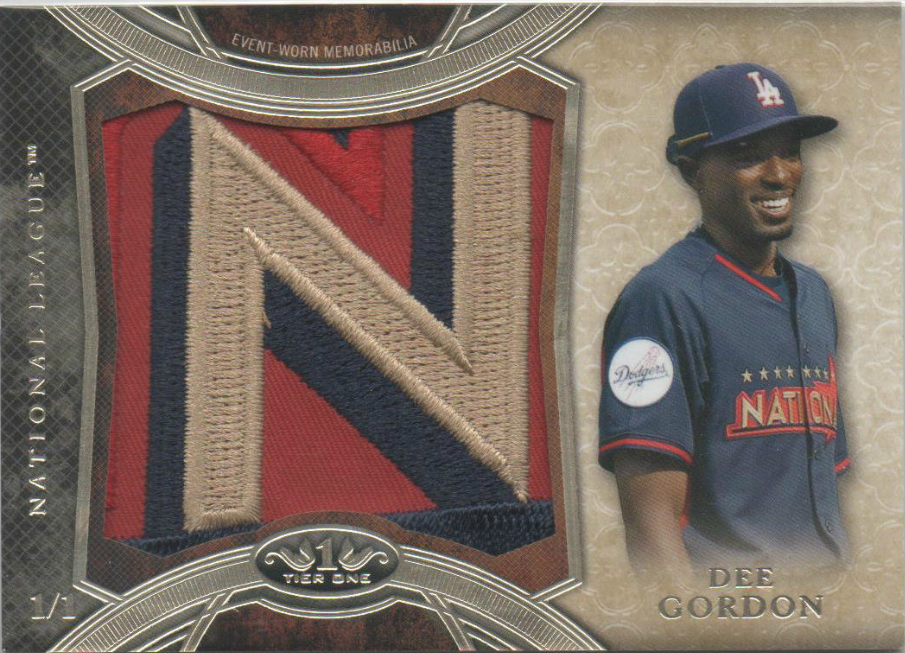 Dodgers Blue Heaven: 2015 Topps Tier One - The Scarce Dodger Cards