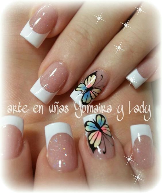 10 Diseños Hermosos De Mariposas Para Uñas