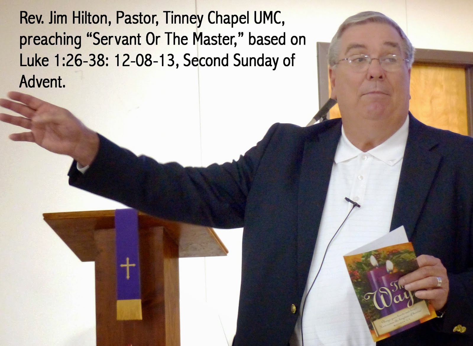 Tinney Chapel Today: "Servant Or The Master" Preached Today