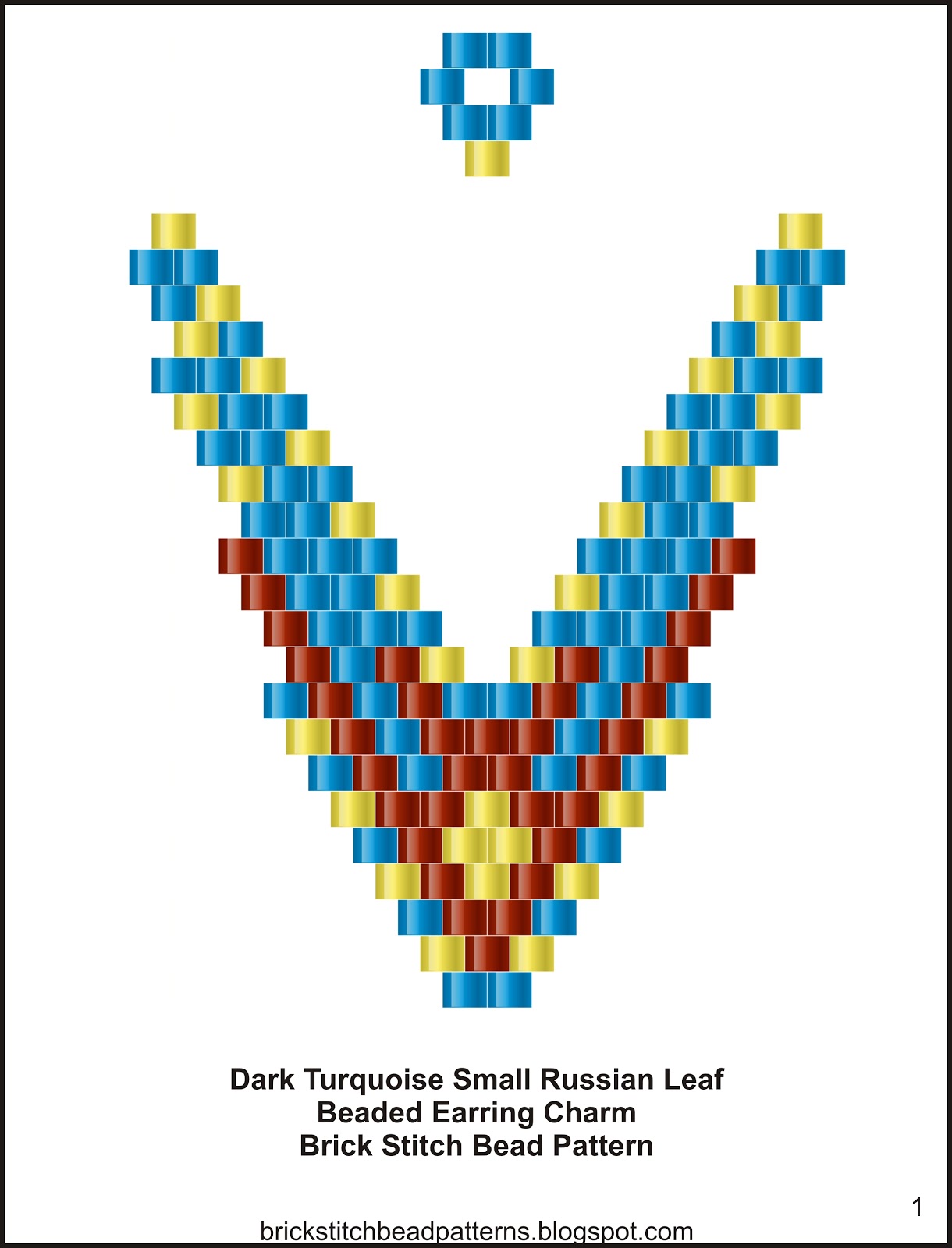 Brick Stitch Bead Patterns Journal: April 2017