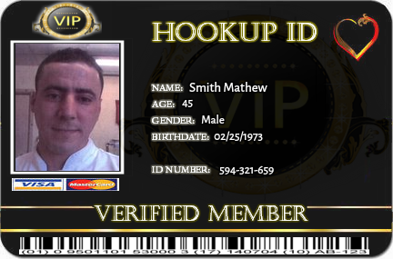 100% FREE HOOKUP ID VERIFICATION