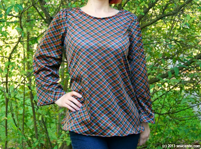 Sew Can Do: Pattern Review: The Julia Top from Seamingly Smitten