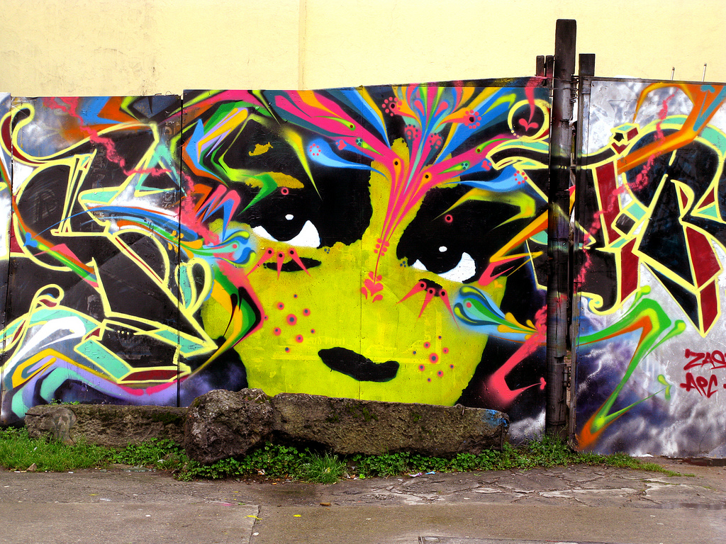 Stinkfish x Zas x Inha 最新ミューラル In ボゴタ (コロンビア)