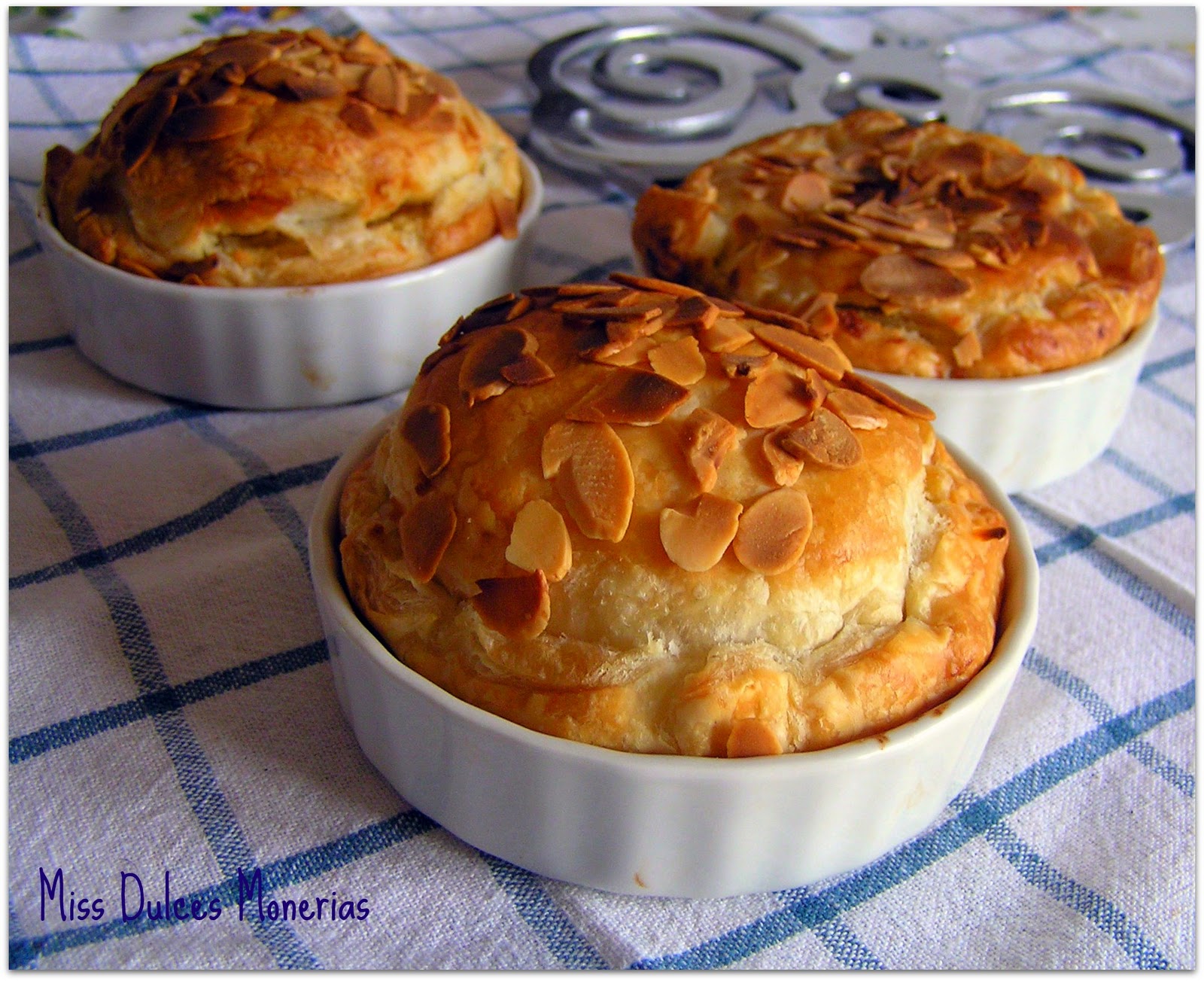Sabores del Mundo: Mini Pithiviers con frangipane al chocolate blanco