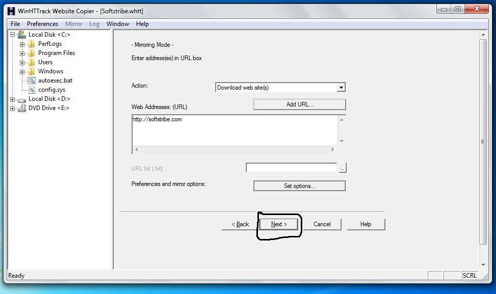 HTTrack???? How to download a website?????