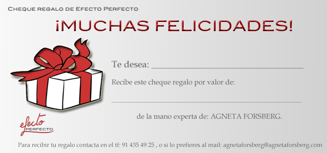 EFECTO PERFECTO: ¡Regala algo diferente!
