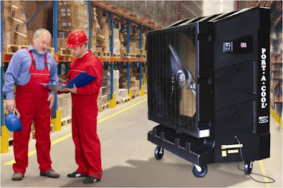 Port-A-Cool 48" evaporative cooler: Portable refrigeration to cool ...