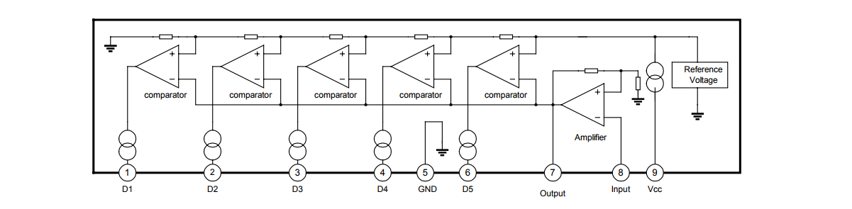 ka2284 based audio level indicator circuit(will use battery level indicator) - Leets academy