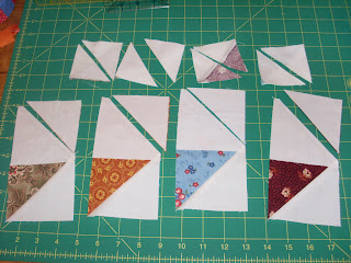 My Patchwork Life: Pindrop Block - my first tutorial!