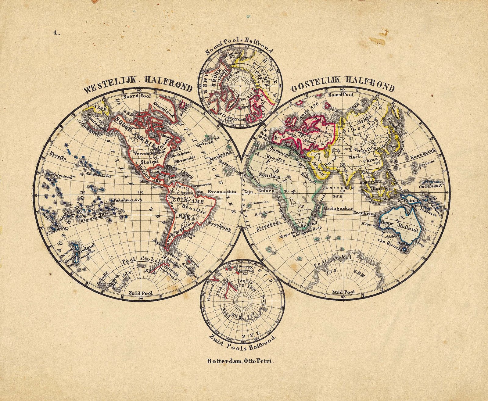 S VIKAS: World Map 19th Century