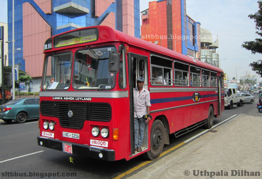 SLTB buses - ශ්‍රී ලංගම බස්: Ashok Leyland Viking 210 Turbo bus from ...