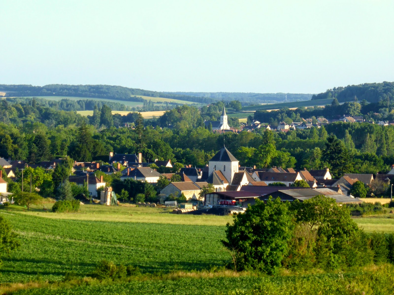 Loire Valley Experiences: View over Barrou...
