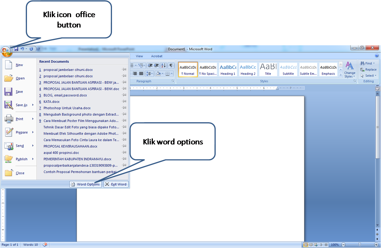 The Gorolong: Cara mengubah satuan panjang inchi ke centi di Microsoft ...