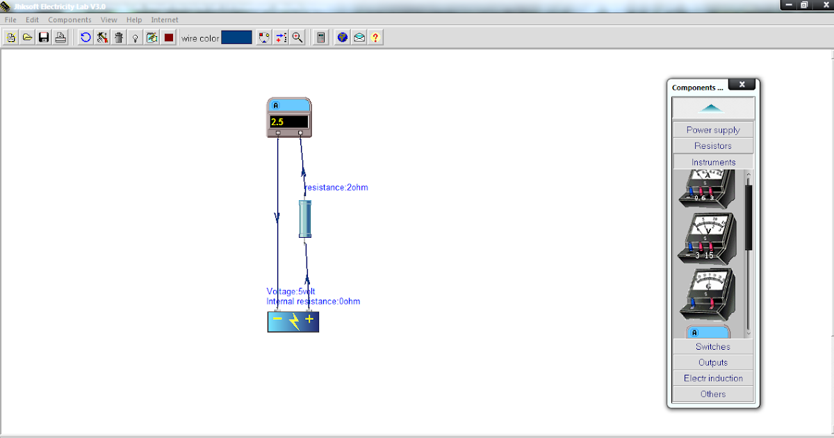 Jhksoft Electricity Lab 3.0 ( Electrical Lab on ur PC) ~ Vidyarthiplus ...