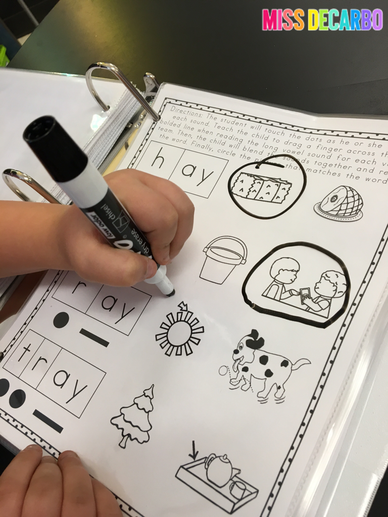 A Tour of My No Prep Intervention Binder - Miss DeCarbo