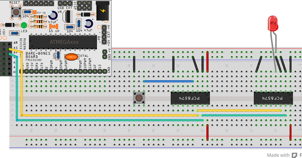 Projects of a Mad Man: More with the PCF8574N