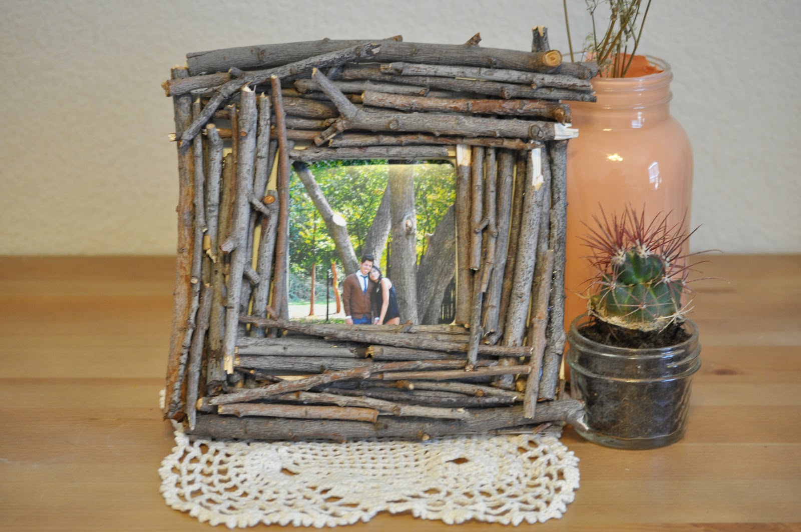 Pie N' the Sky: 12 Days of DIY // woodland frame