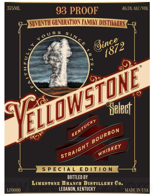 Limestone Branch Distillery Yellowstone Kentucky Straight Bourbon ...
